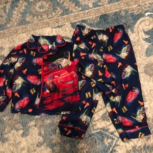 Disney | Pajamas | Disney Cars 2 Piece Button Down Pajamas 24m | Poshmark